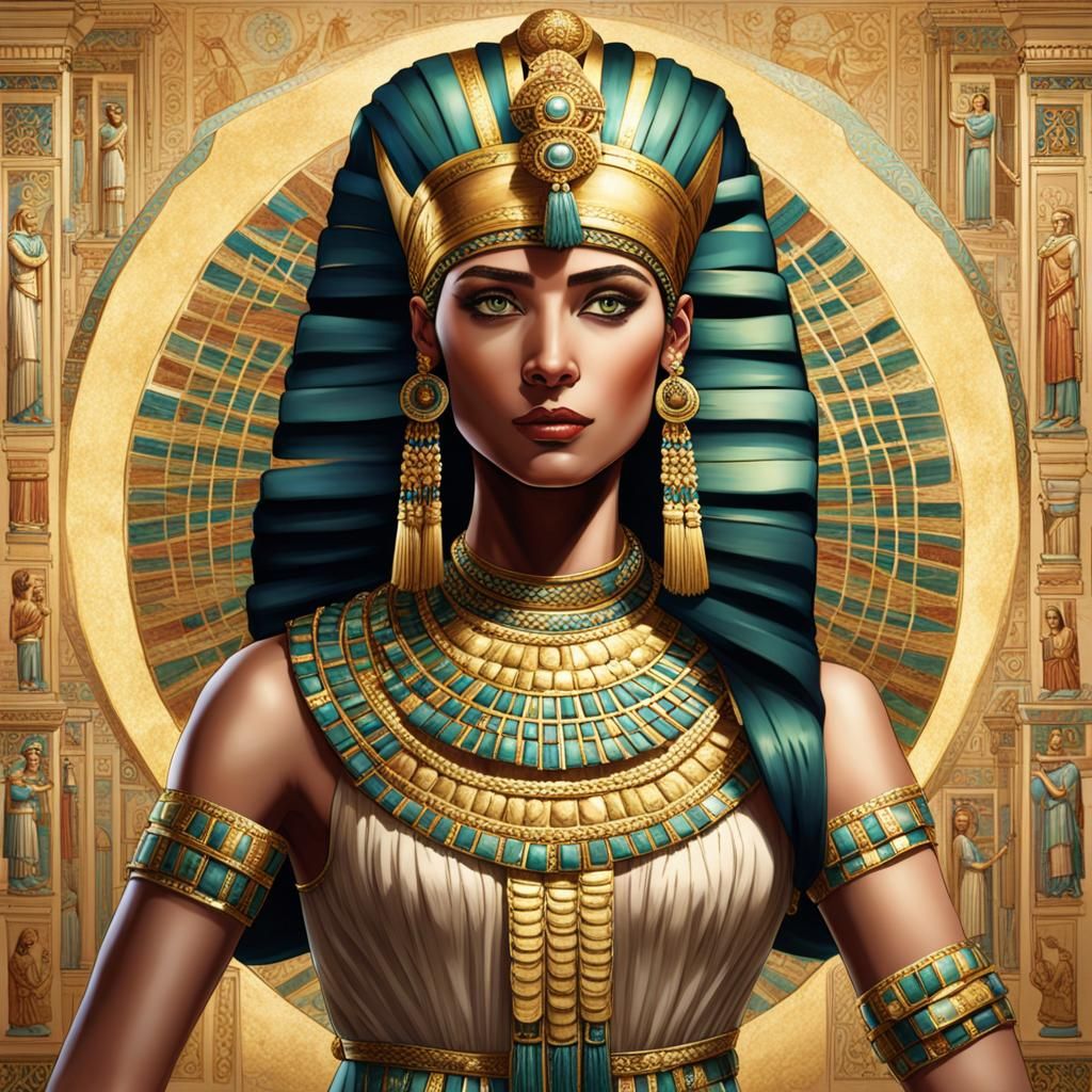 Cleopatra - AI Generated Artwork - NightCafe Creator