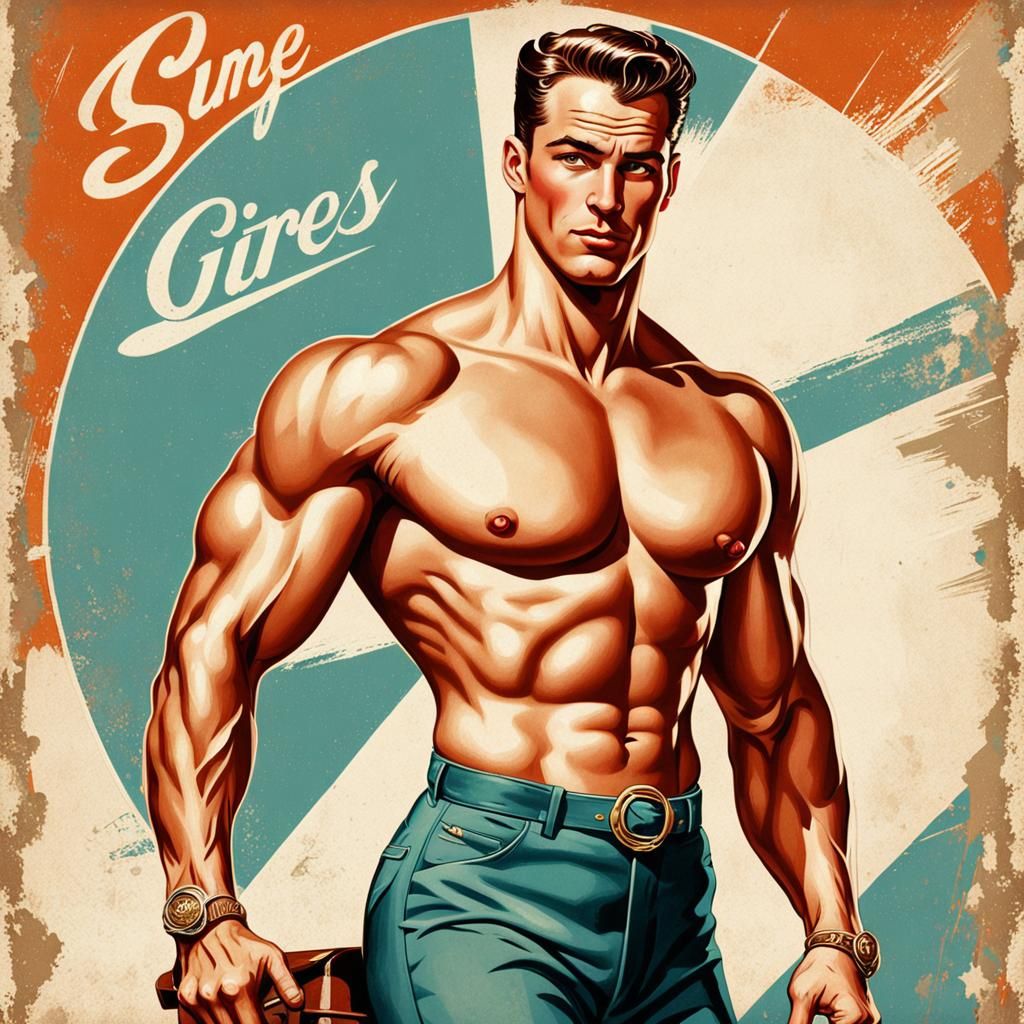 Vintage Guy - AI Generated Artwork - NightCafe Creator