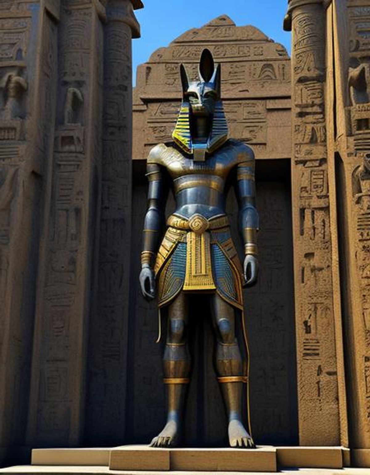 Anubis - AI Generated Artwork - NightCafe Creator