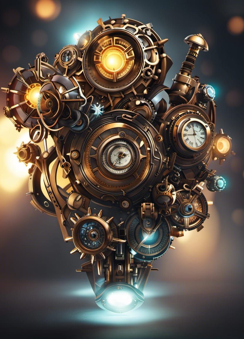 Bricabrac Gadget - AI Generated Artwork - NightCafe Creator