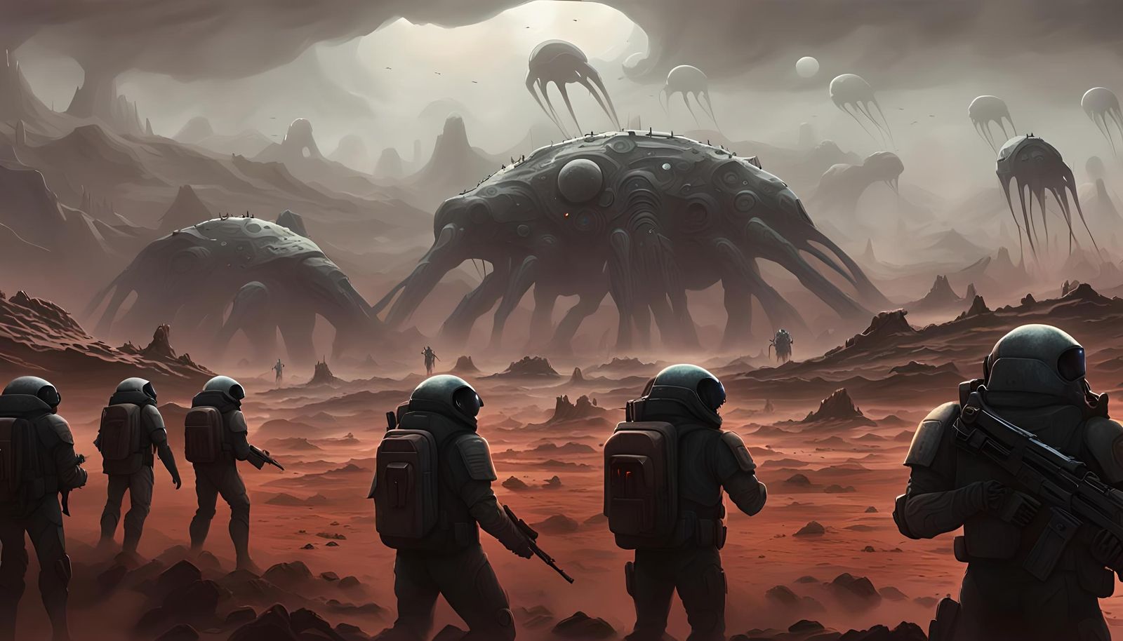 Battlefield - AI Generated Artwork - NightCafe Creator