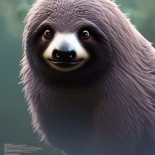 sloth - AI Generated Artwork - NightCafe Creator