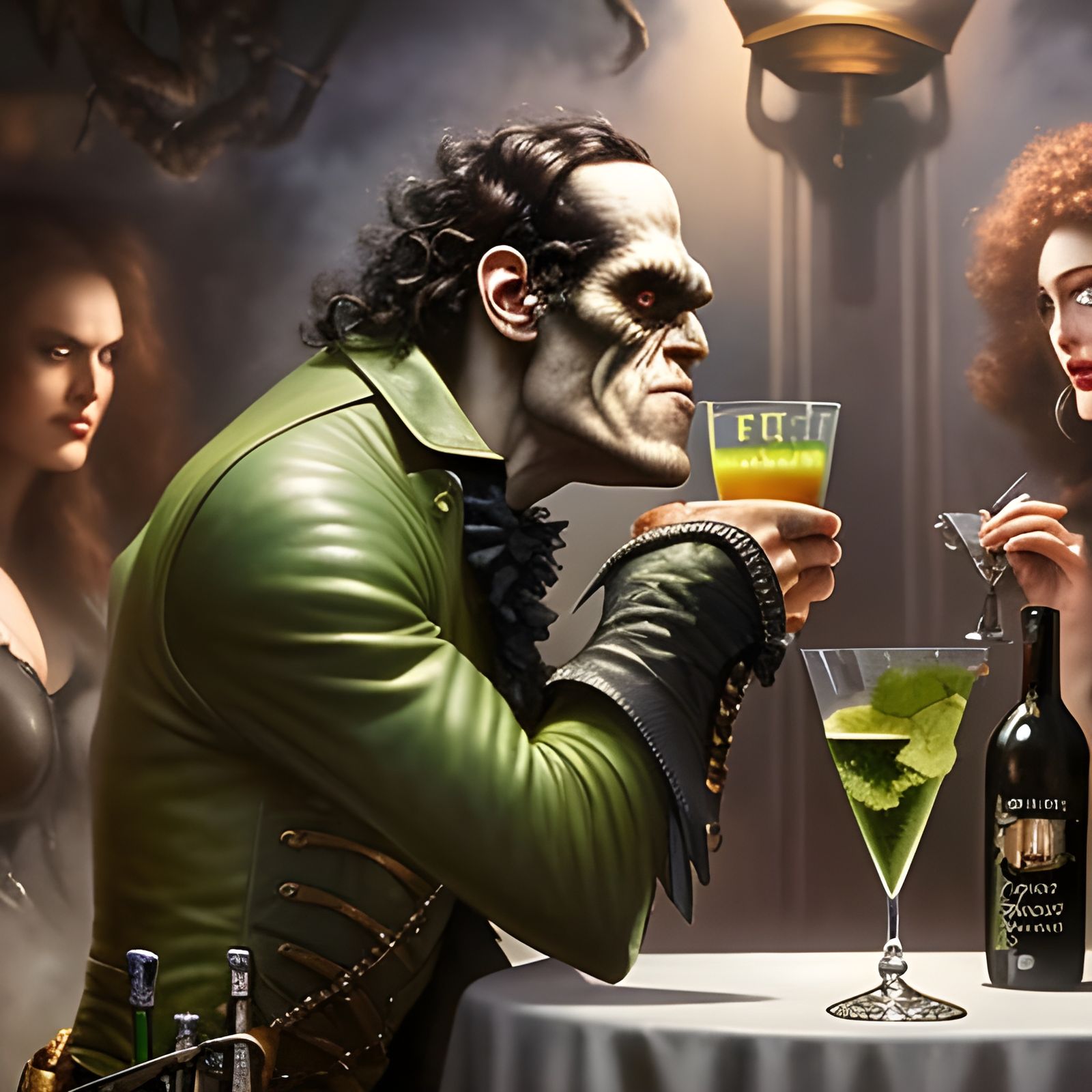 Frankenstein Series #2 - AI Generated Artwork - NightCafe Creator