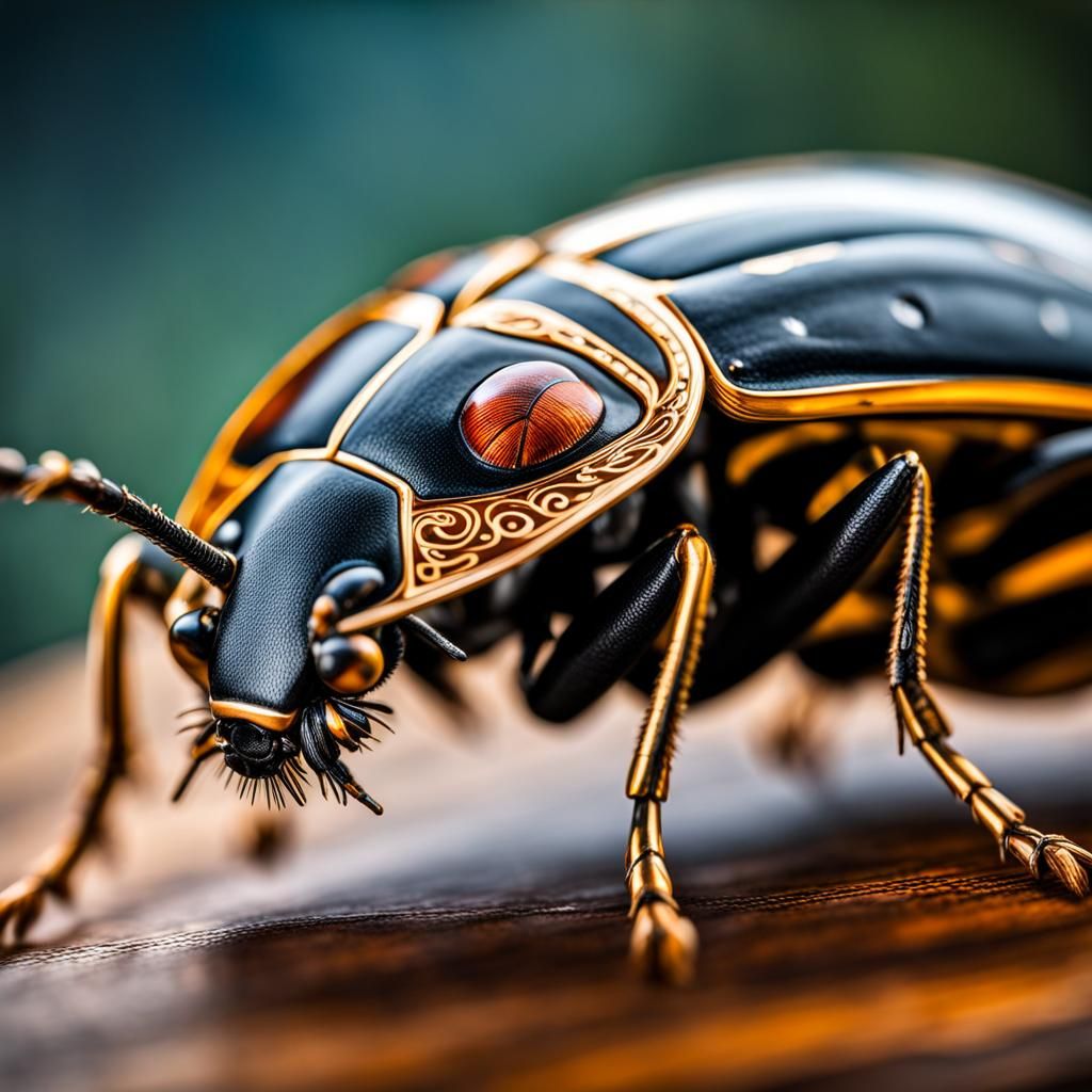 Elegant bug. - AI Generated Artwork - NightCafe Creator