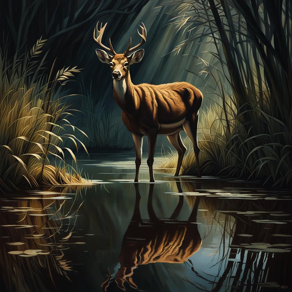 Painting - AI Generated Artwork - NightCafe Creator