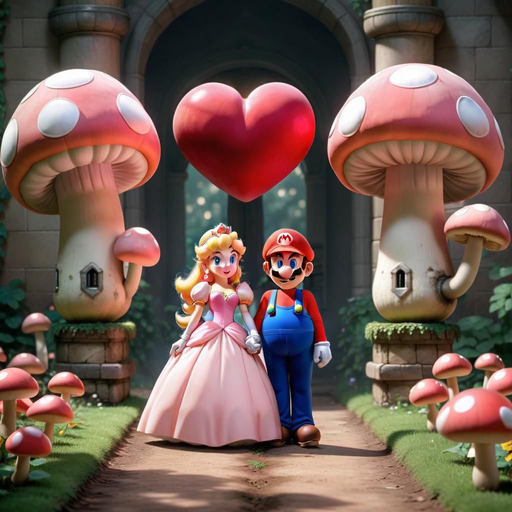 No matter how far out of reach. Mario will always rescue Peach. - AI ...