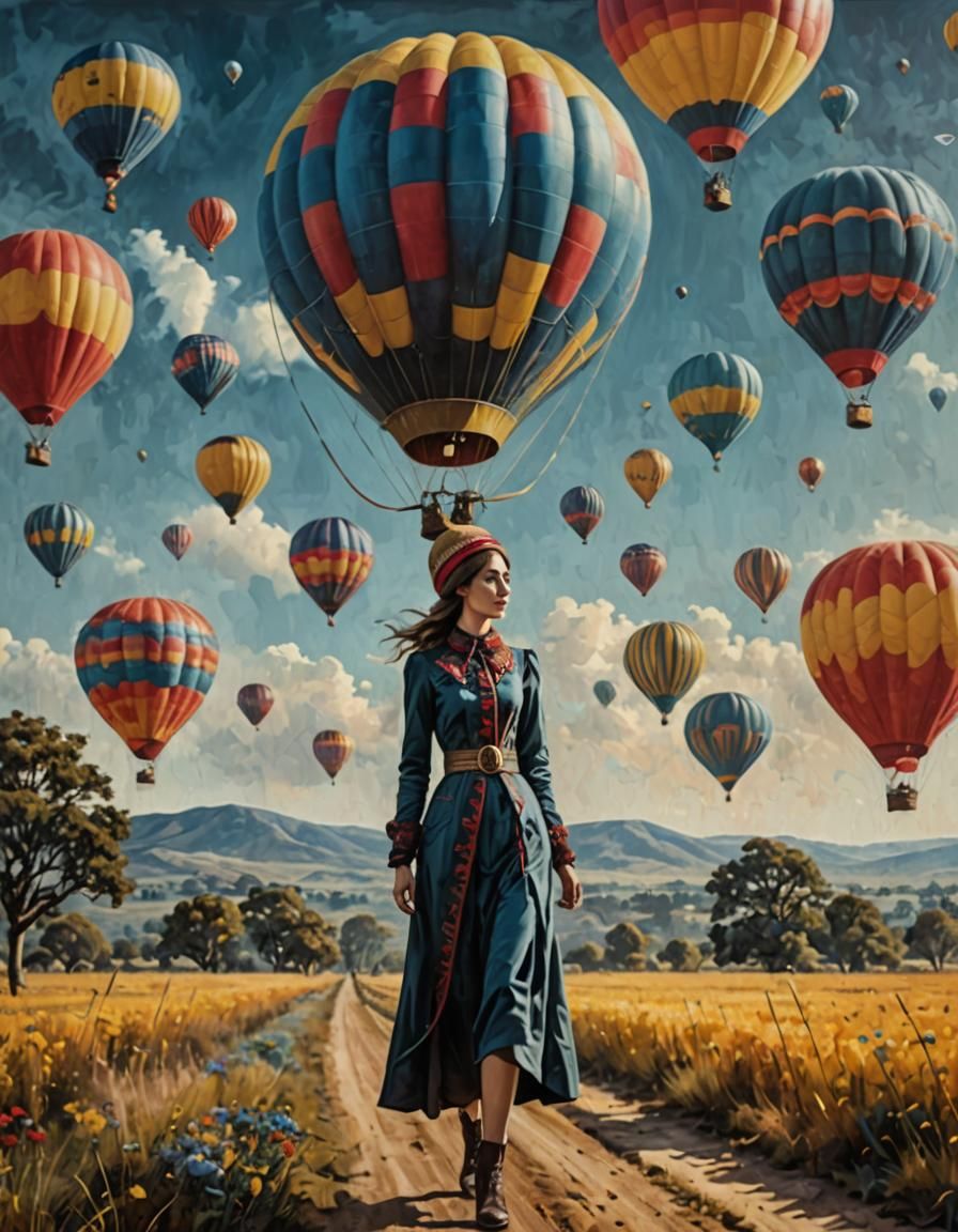 Balloon Fest - AI Generated Artwork - NightCafe Creator