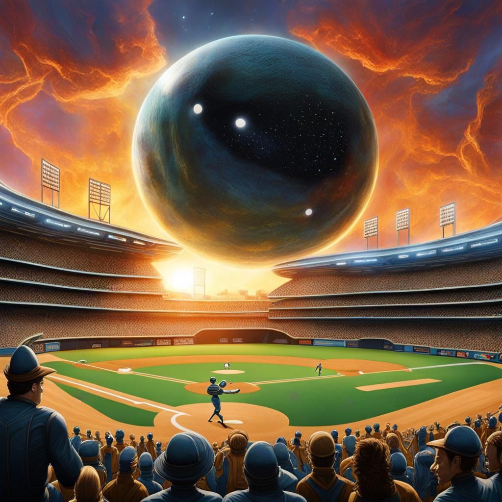 Star Trek Aliens Playing Baseball - AI Generated Artwork - NightCafe ...