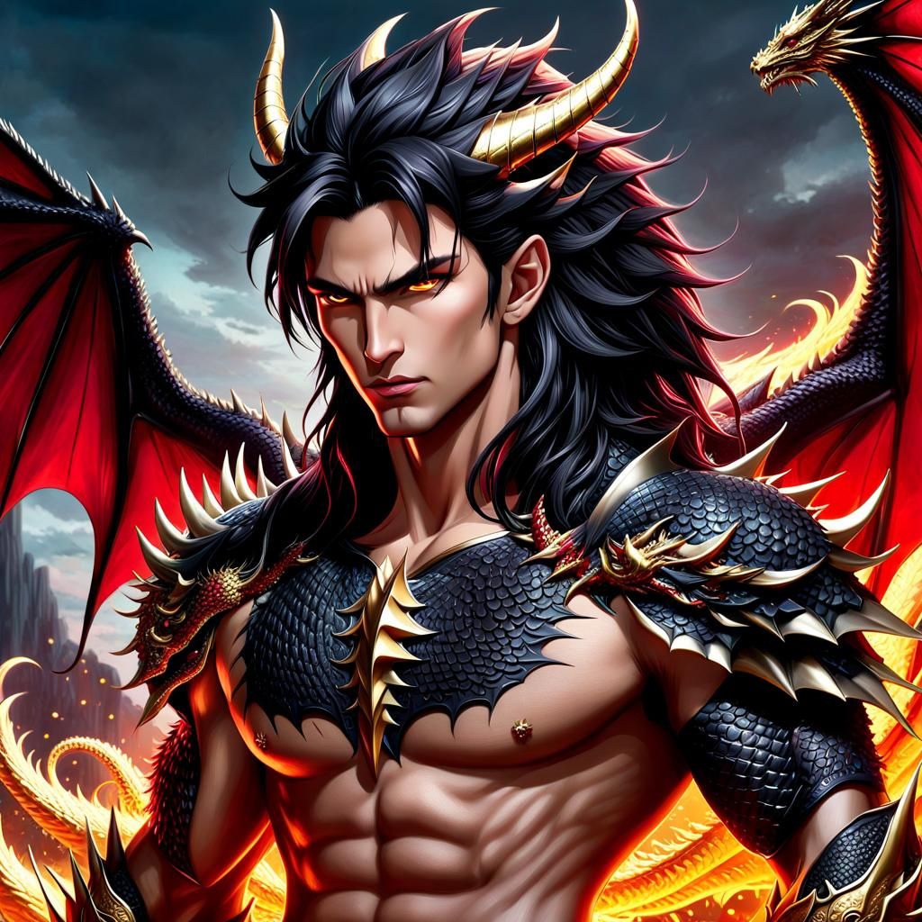 Dragonman male MC images - AI Generated Artwork - NightCafe Creator