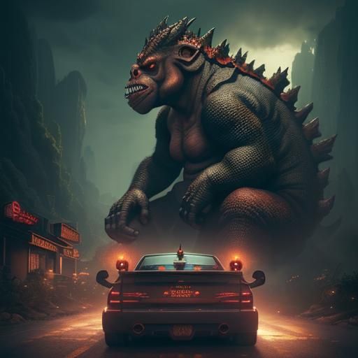 Roadblock - AI Generated Artwork - NightCafe Creator