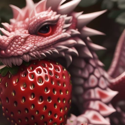 Strawberry - AI Generated Artwork - NightCafe Creator