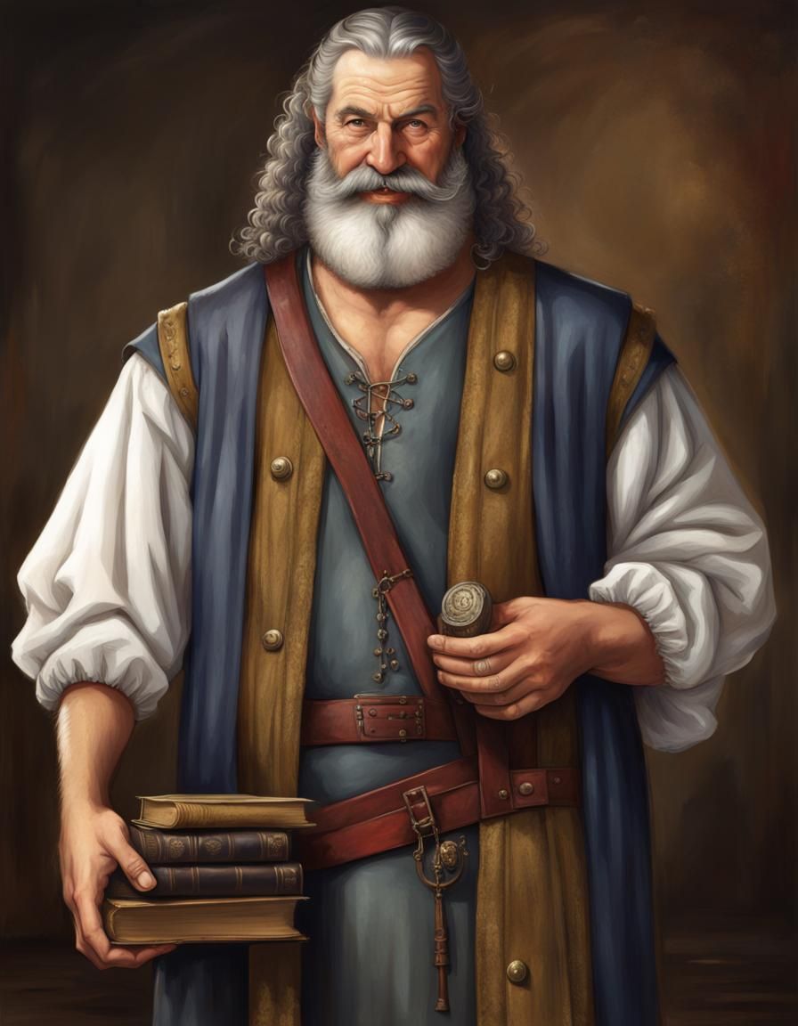 A medieval book merchant, 1400s era. - AI Generated Artwork - NightCafe ...