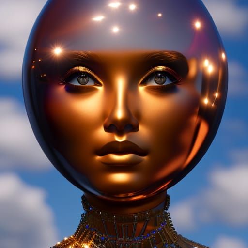 Balloon heada - AI Generated Artwork - NightCafe Creator