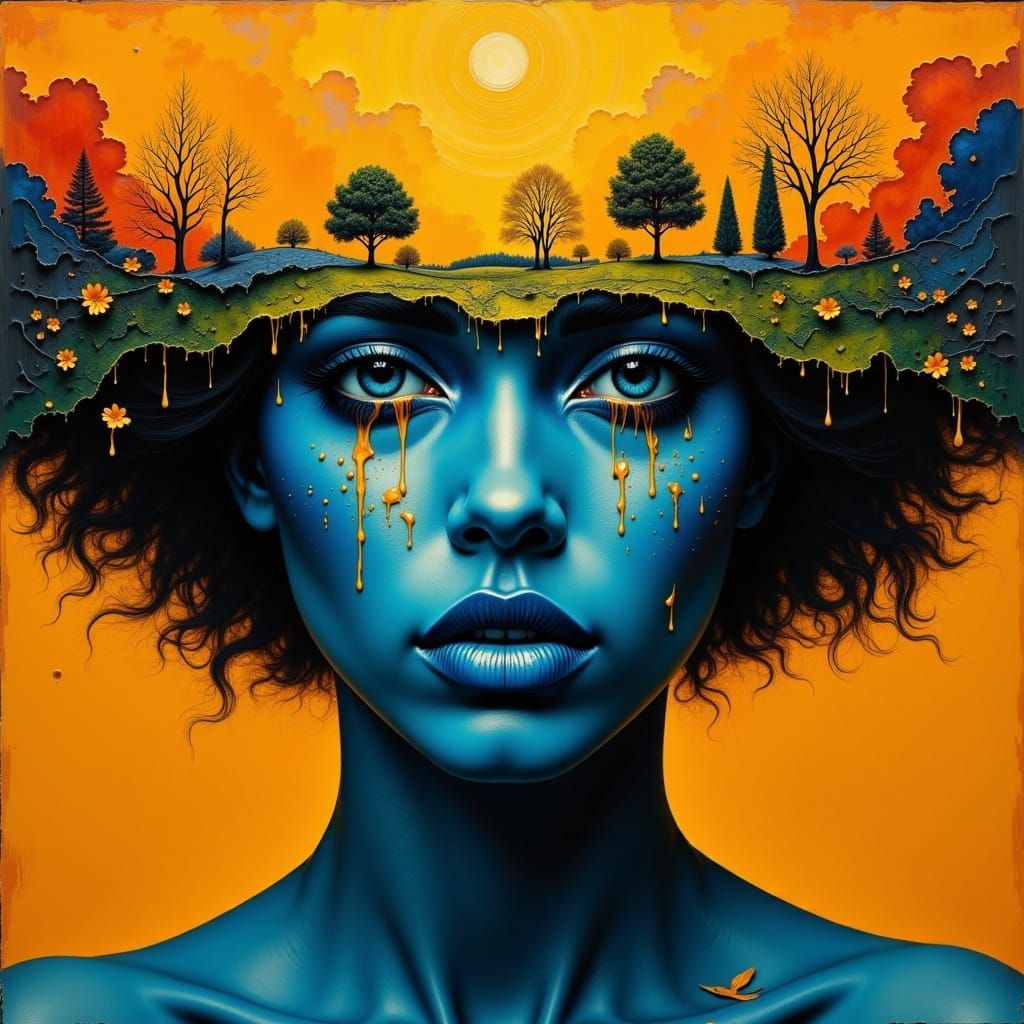 Double-sided portrait!