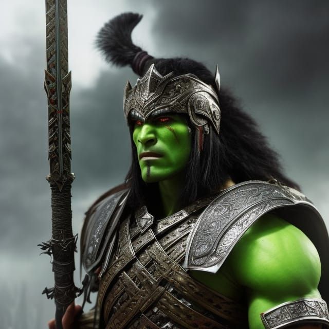 Orc Captain - AI Generated Artwork - NightCafe Creator