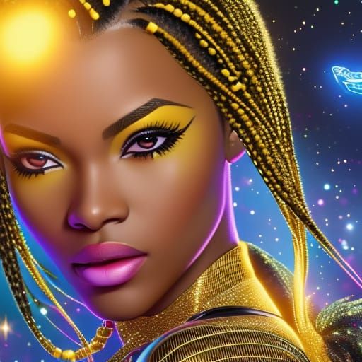 Lesedi - AI Generated Artwork - NightCafe Creator