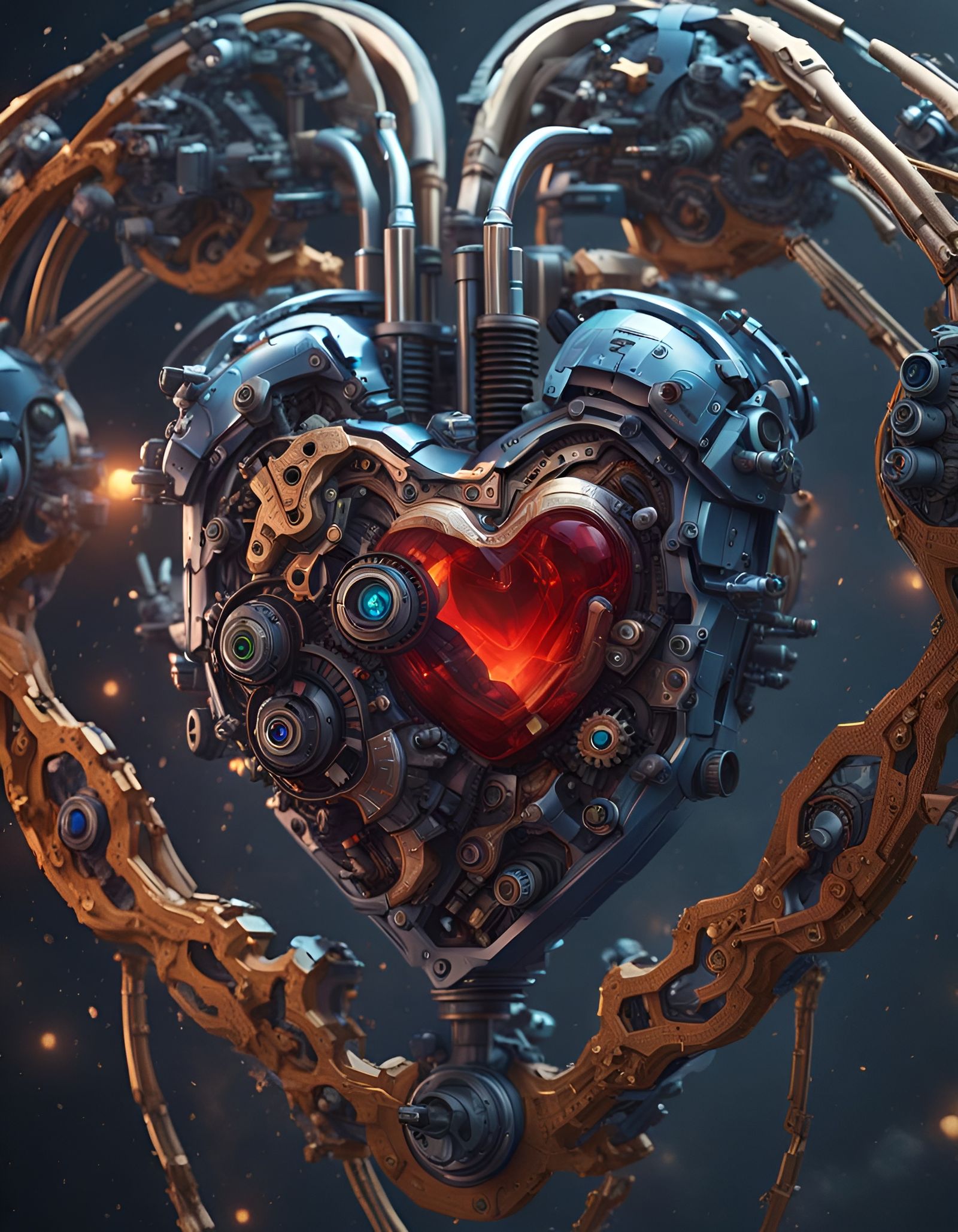 Artificial Emotional Intelligence - AI Generated Artwork - NightCafe ...