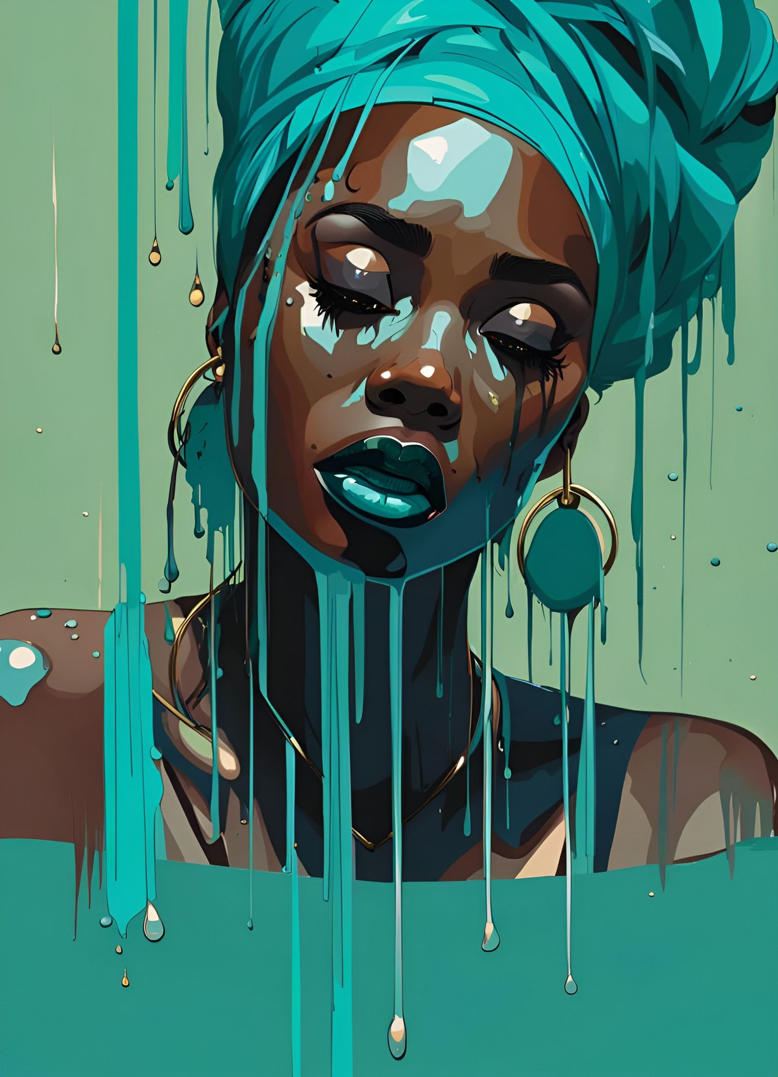 Dripping Hot - AI Generated Artwork - NightCafe Creator