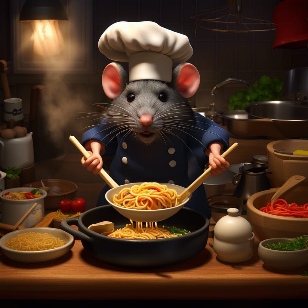 Rat Ramen - AI Generated Artwork - NightCafe Creator