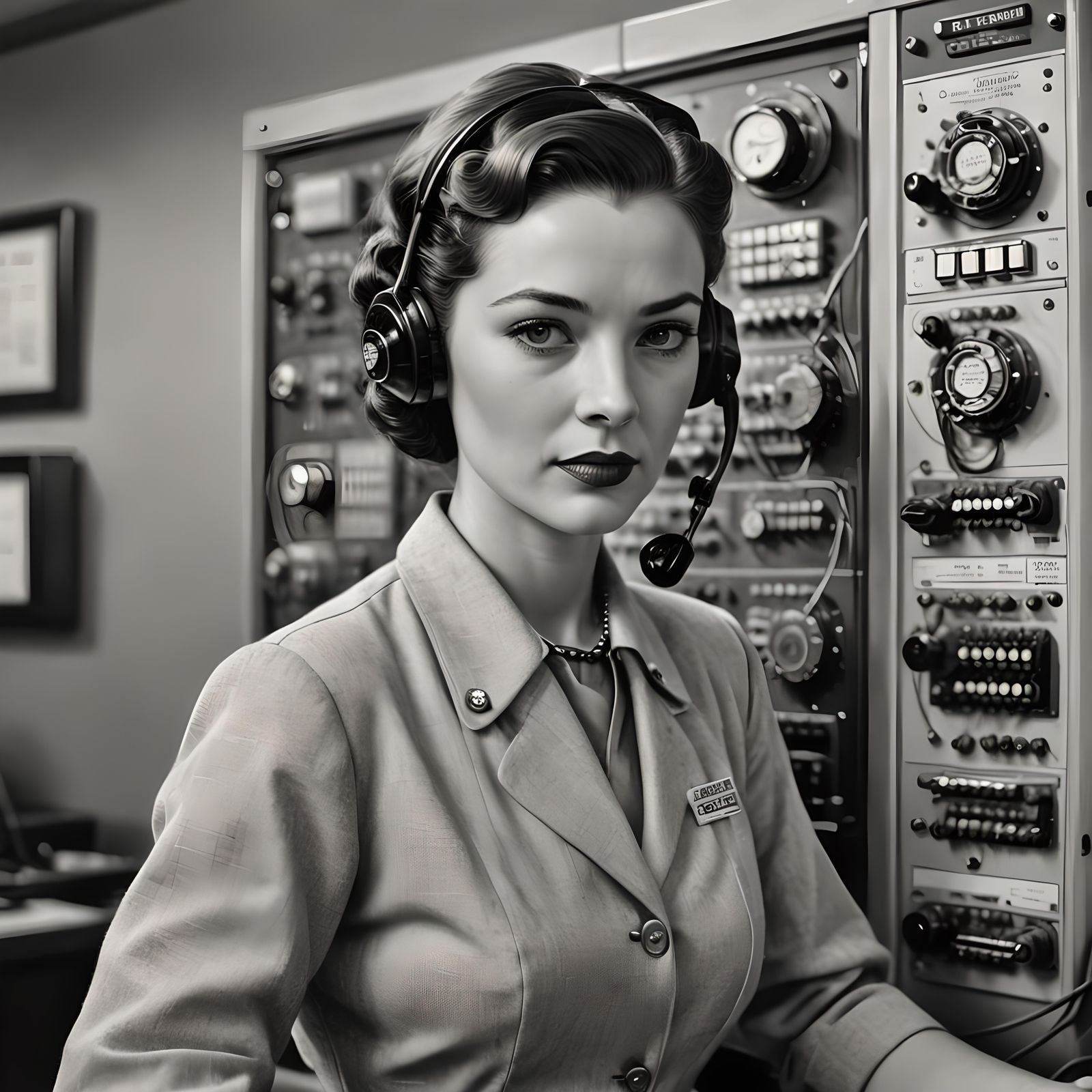 Switchboard Operator - AI Generated Artwork - NightCafe Creator