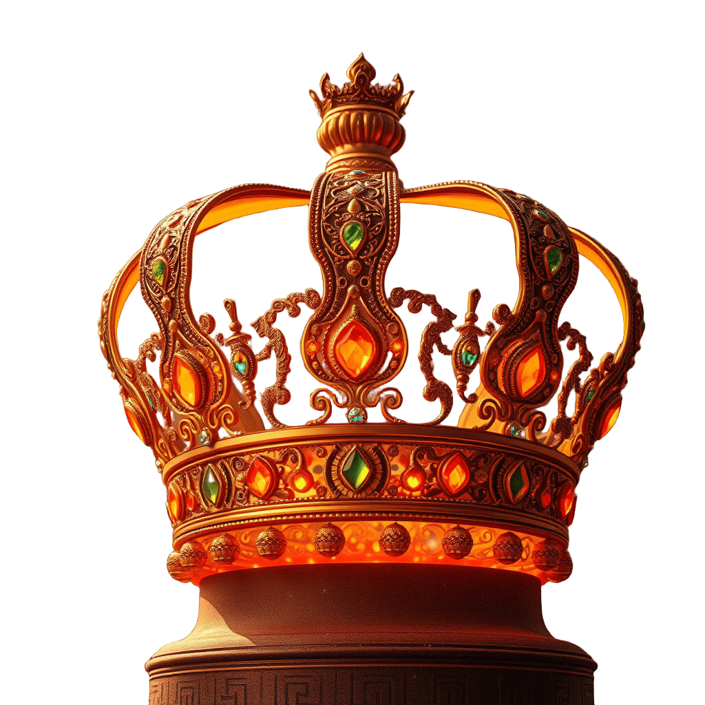 Fire Crown - Golden Desert Palace with Royal Crown