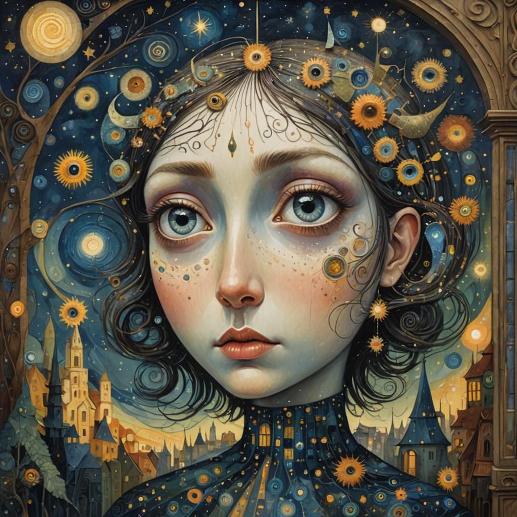 starry night - AI Generated Artwork - NightCafe Creator