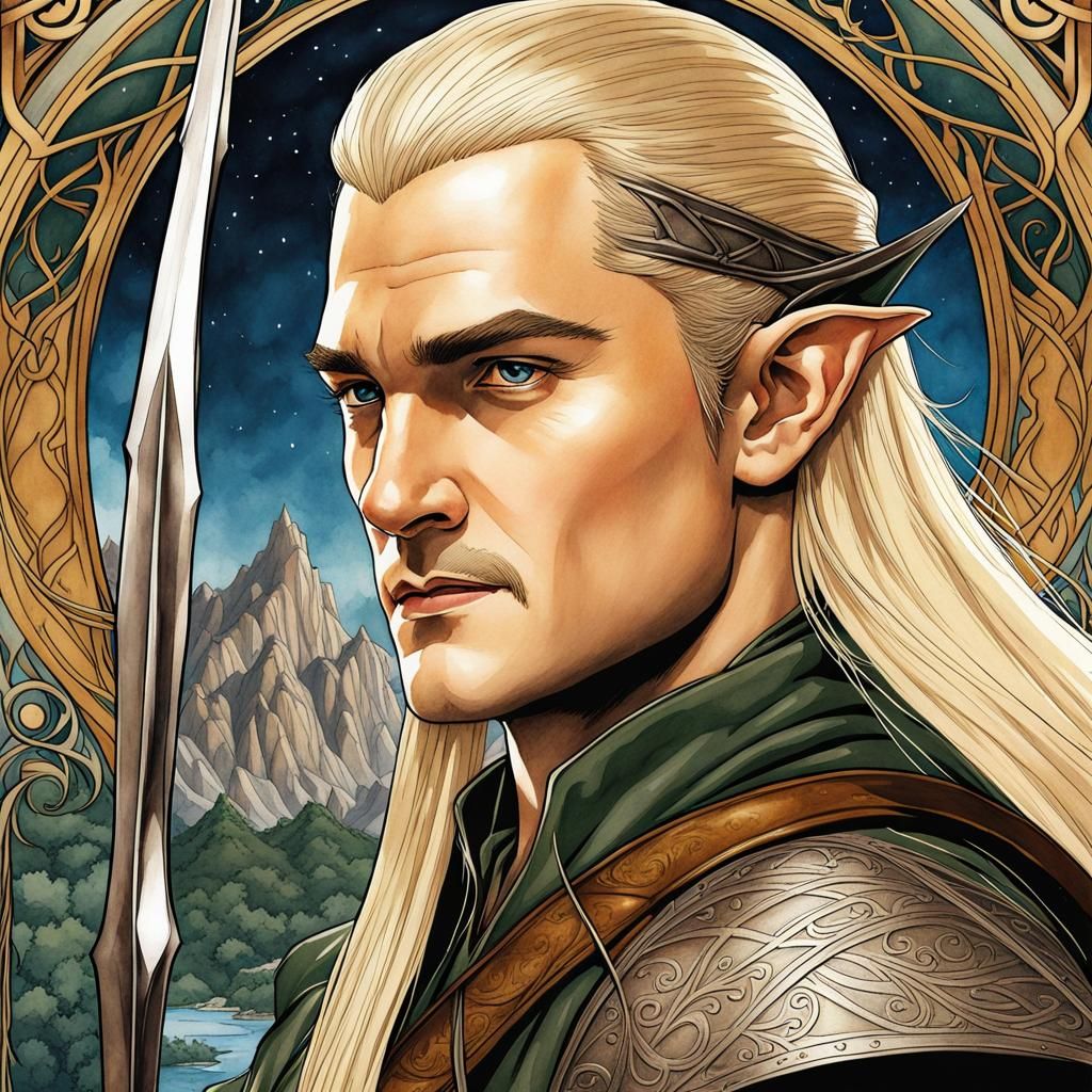 Legolas - AI Generated Artwork - NightCafe Creator