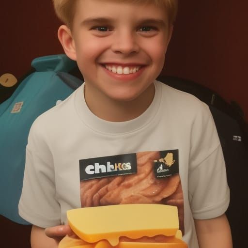 Cheesy grin - AI Generated Artwork - NightCafe Creator