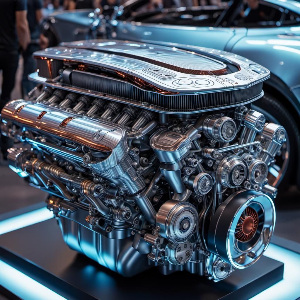 Engine Model I - AI Generated Artwork - NightCafe Creator