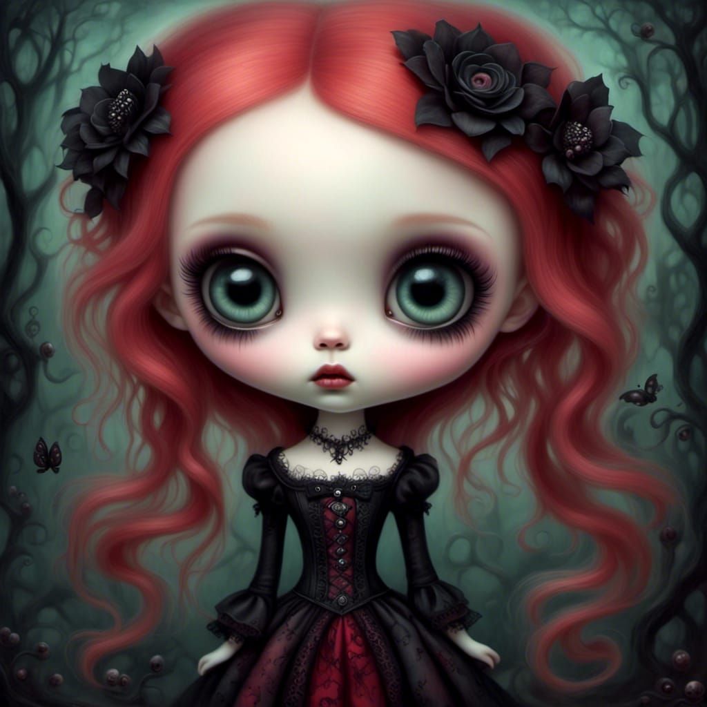 Goth Doll - LoRA - NightCafe Creator