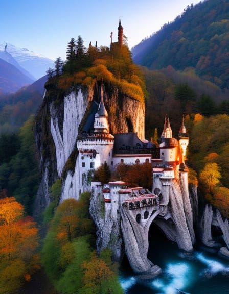 Castle - AI Generated Artwork - NightCafe Creator