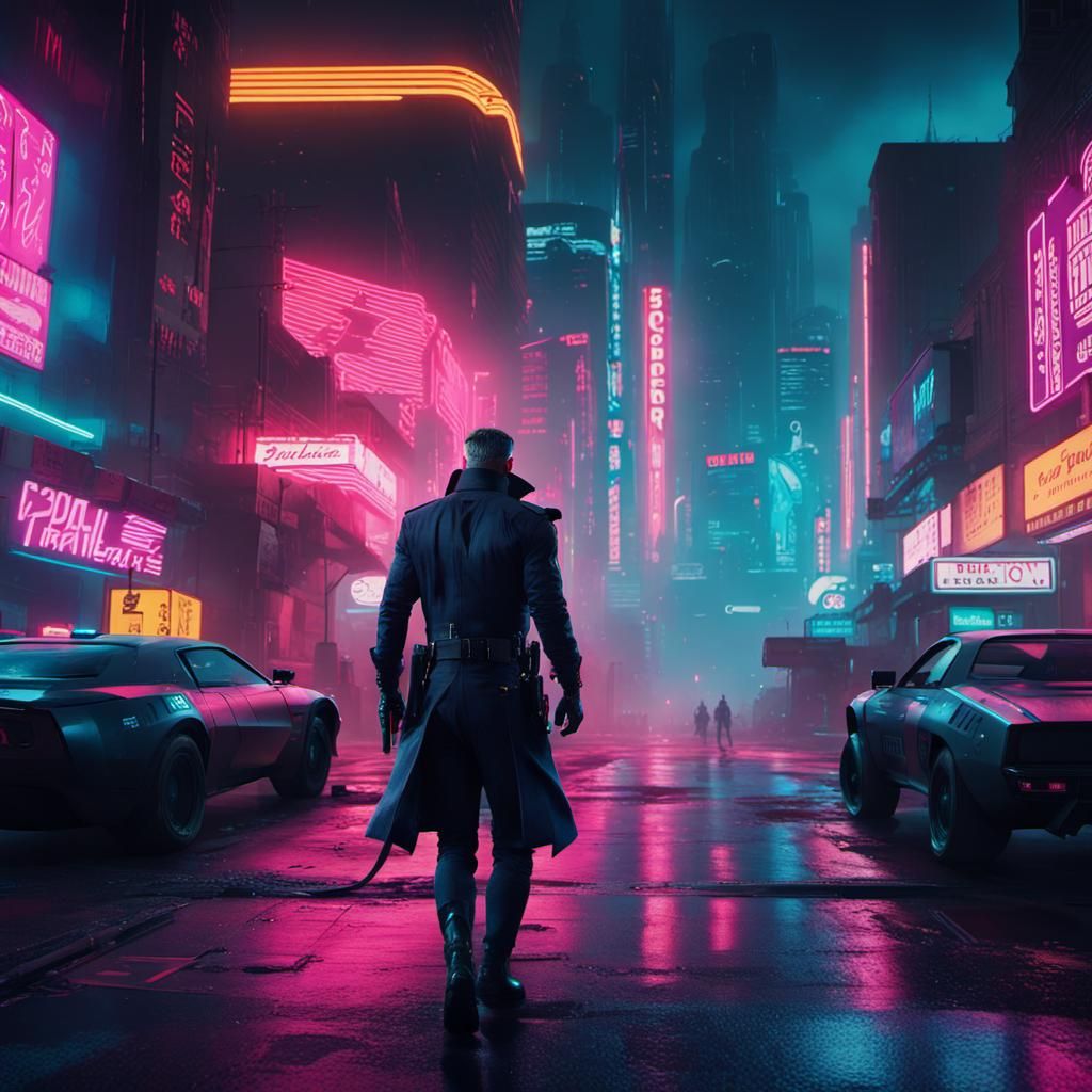 Blade Runner - AI Generated Artwork - NightCafe Creator