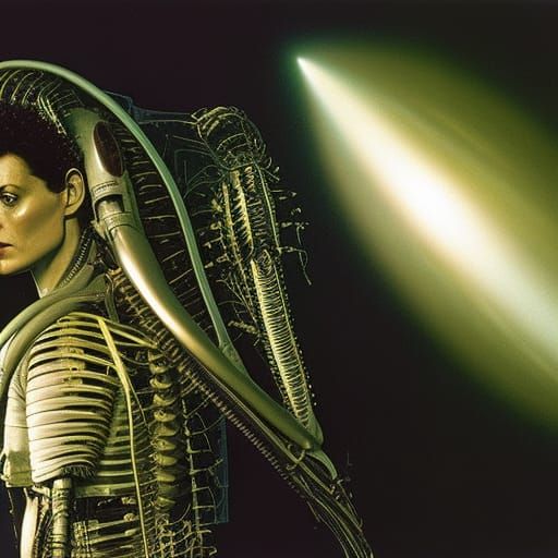 Alien - AI Generated Artwork - NightCafe Creator