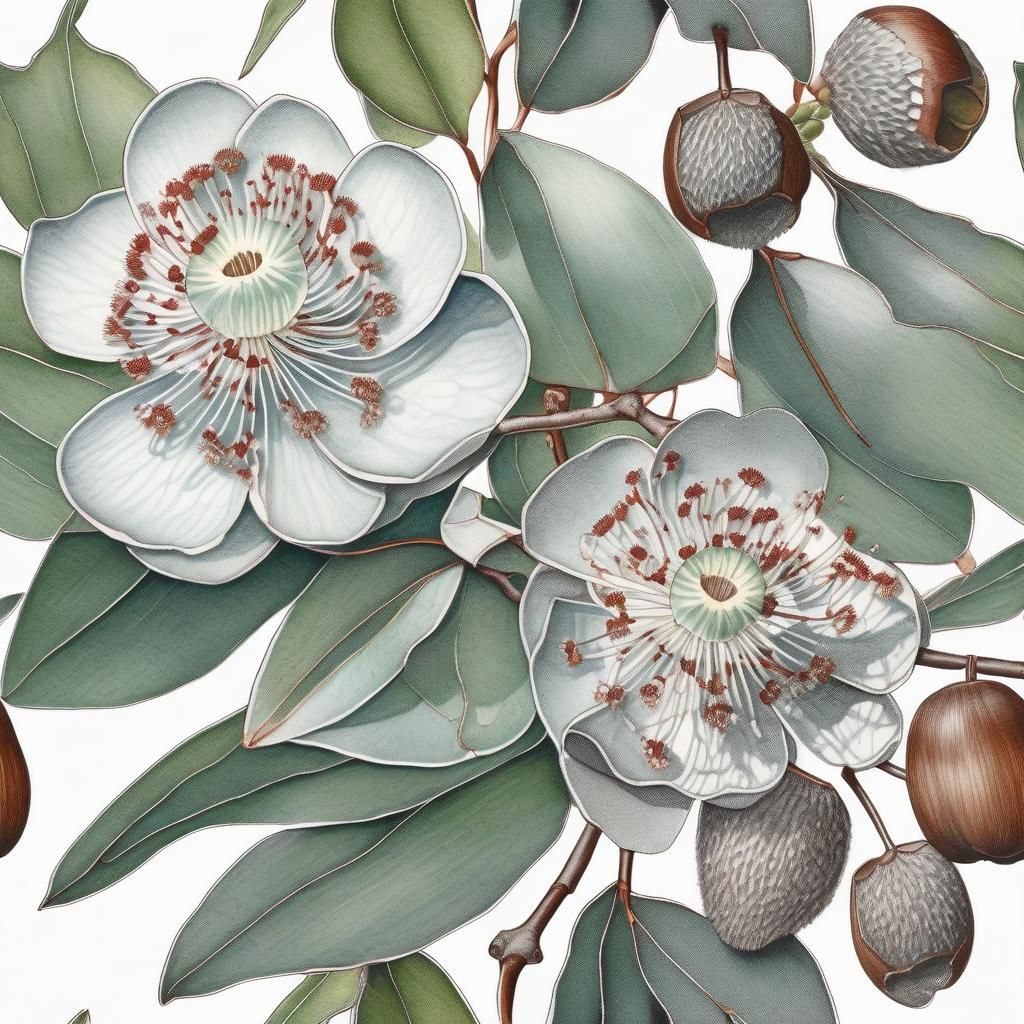 Australian native flora - botanical ink drawings - 3 of 7 - AI ...