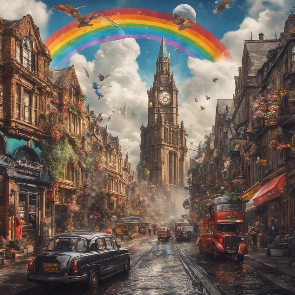 Somewhere in Liverpool - AI Generated Artwork - NightCafe Creator