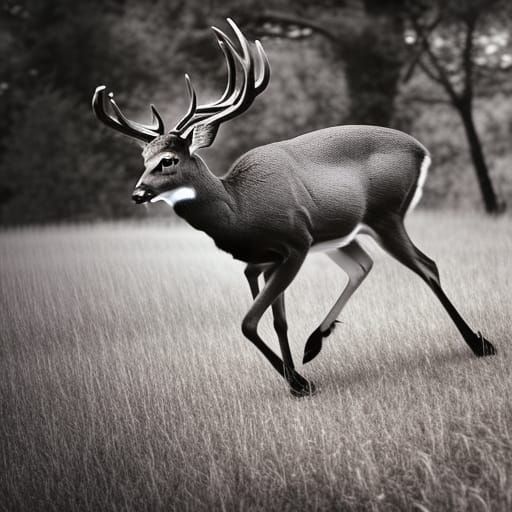 Mutant deer - AI Generated Artwork - NightCafe Creator