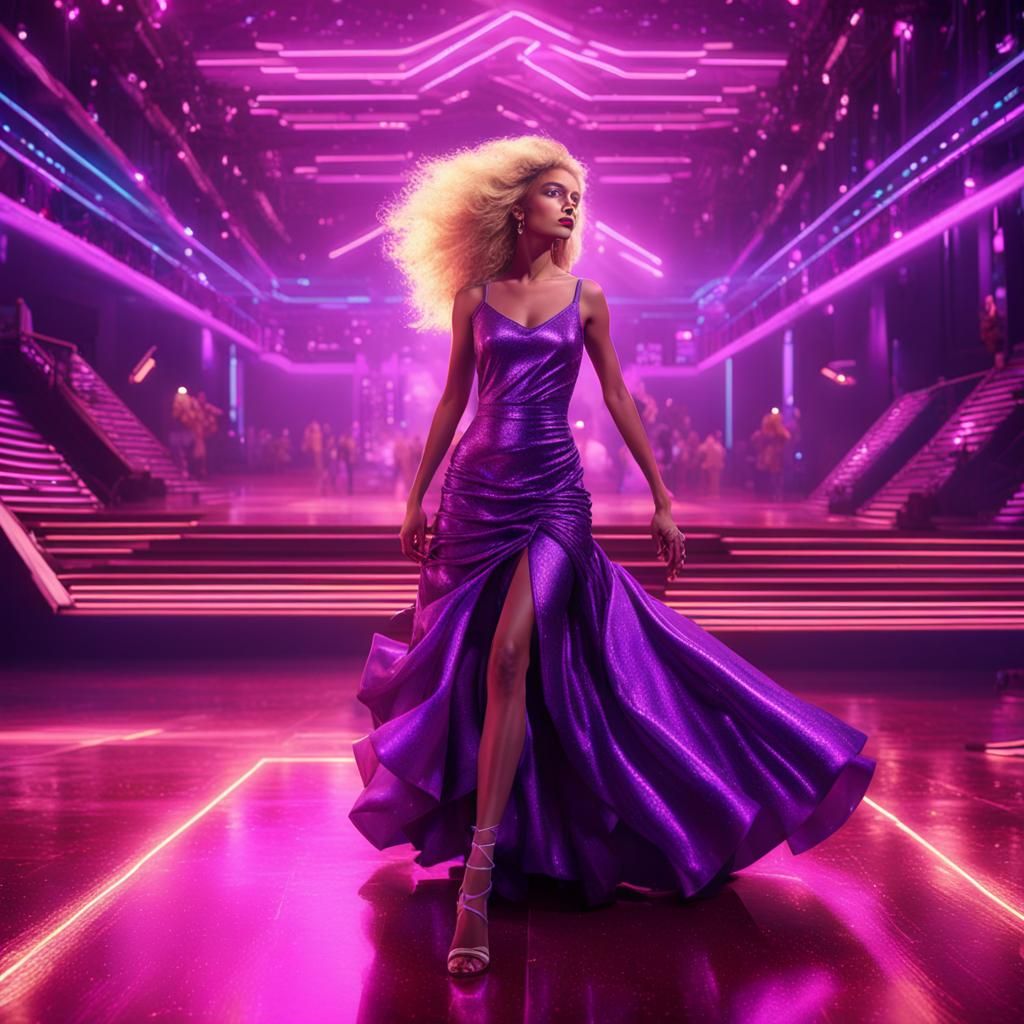 Prom 1984 - AI Generated Artwork - NightCafe Creator