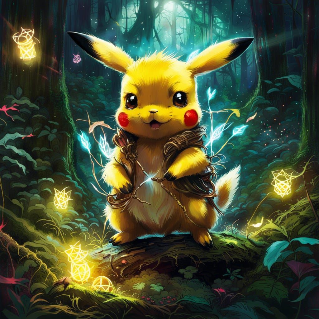 Pikachu - AI Generated Artwork - NightCafe Creator
