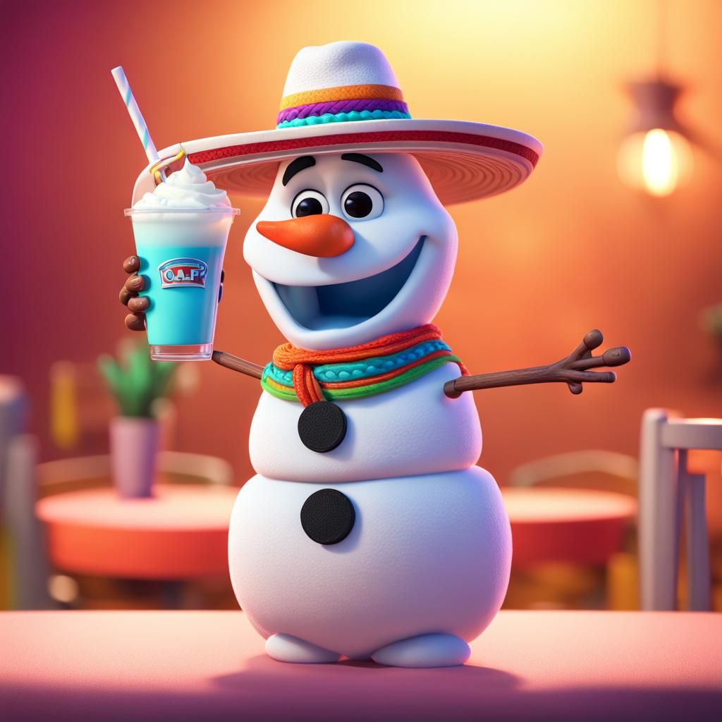Olaf! - AI Generated Artwork - NightCafe Creator
