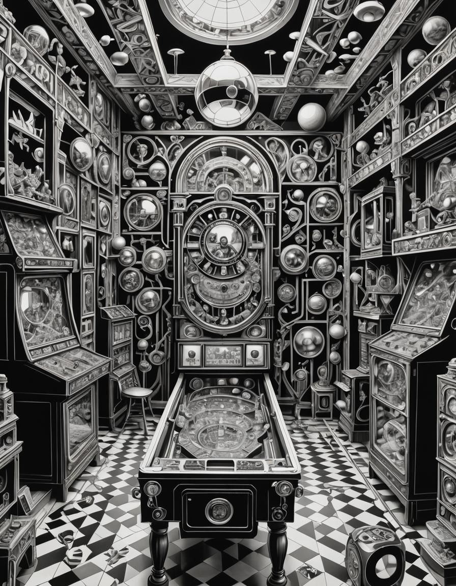 Steam Punk Arcade - AI Generated Artwork - NightCafe Creator