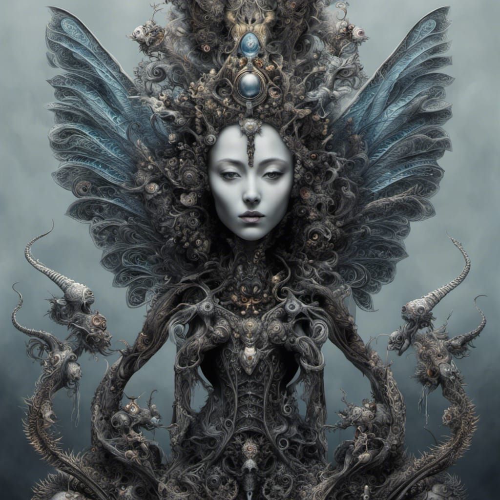 The Dance Of The Dead. Fairies Soldiers, Fire, Iridescent Wings ...