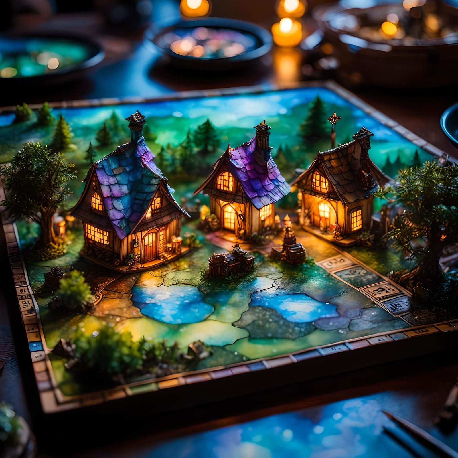 Creating a board game - AI Generated Artwork - NightCafe Creator