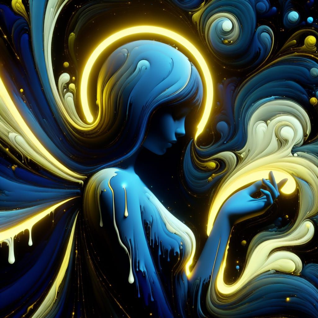 HALO DRIP - AI Generated Artwork - NightCafe Creator