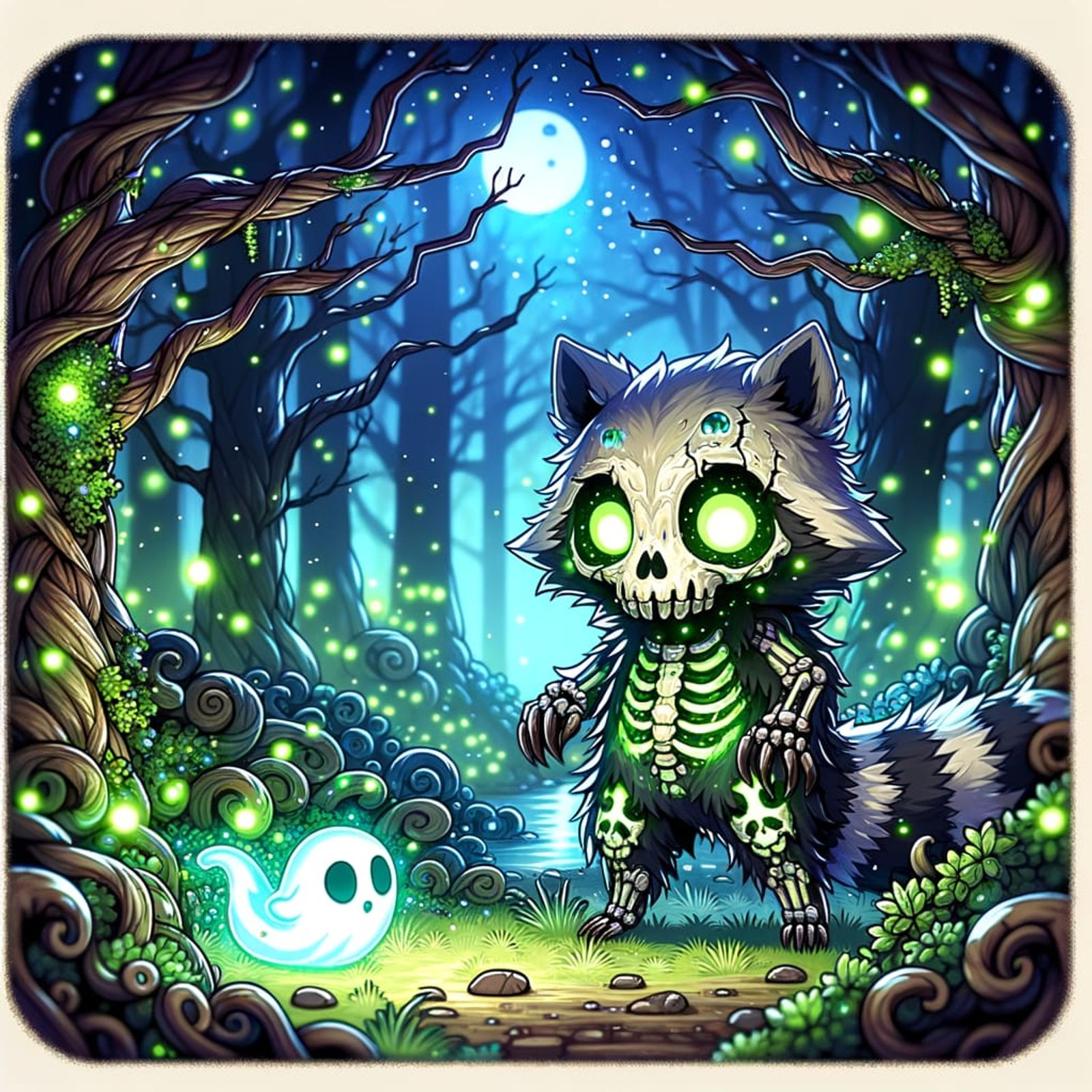 Raging Racoons - The Meeting - AI Generated Artwork - NightCafe Creator