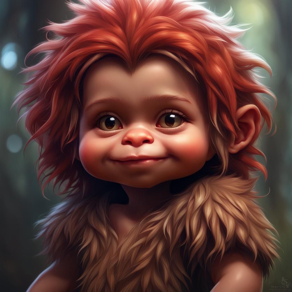 Baby Sasquatch 2 - AI Generated Artwork - NightCafe Creator