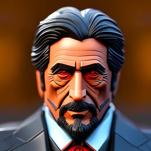 Al Pacino, LEGOstyle - AI Generated Artwork - NightCafe Creator