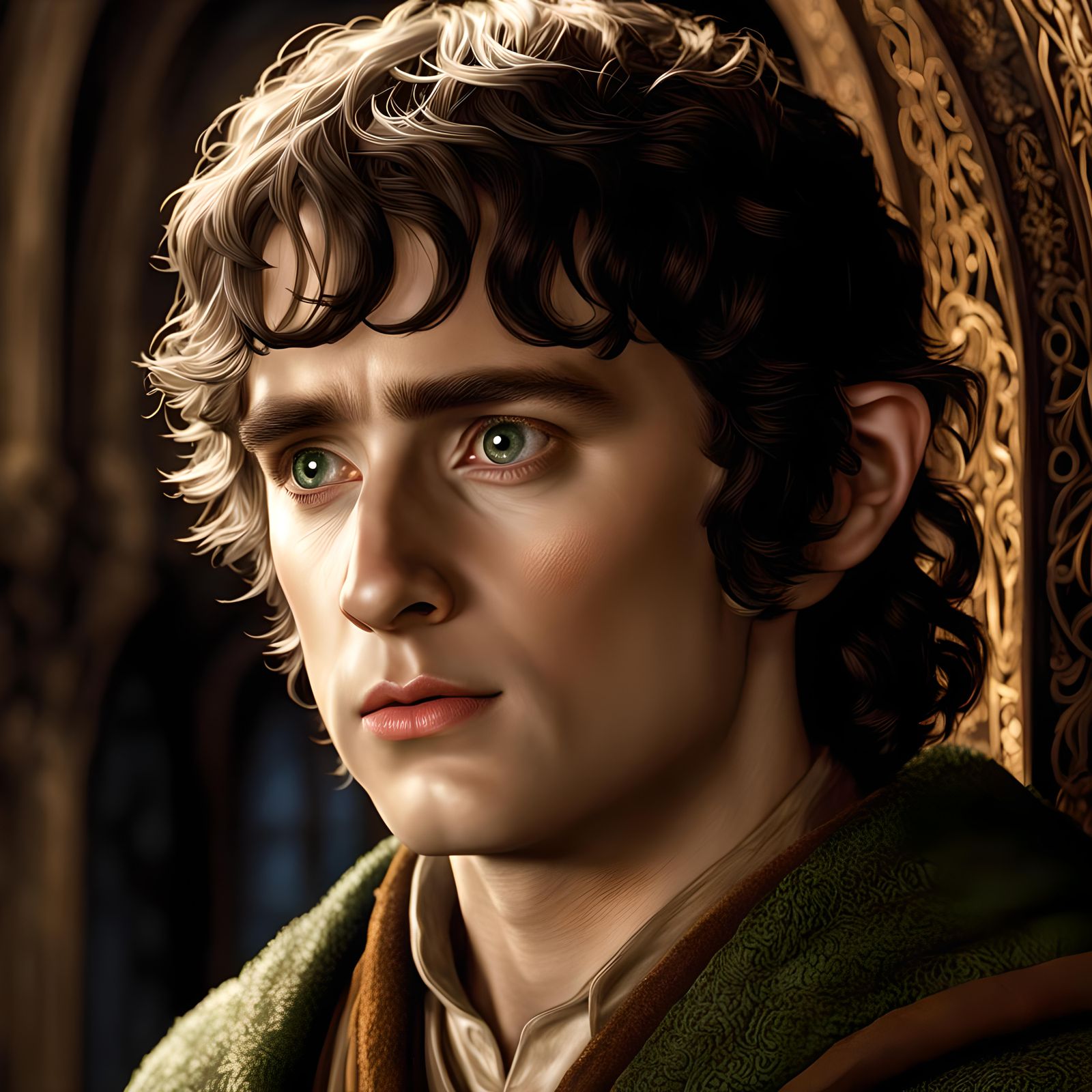 Frodo from J.R.R. Tolkien's The Hobbit (V1), By Lord Elboron - AI ...
