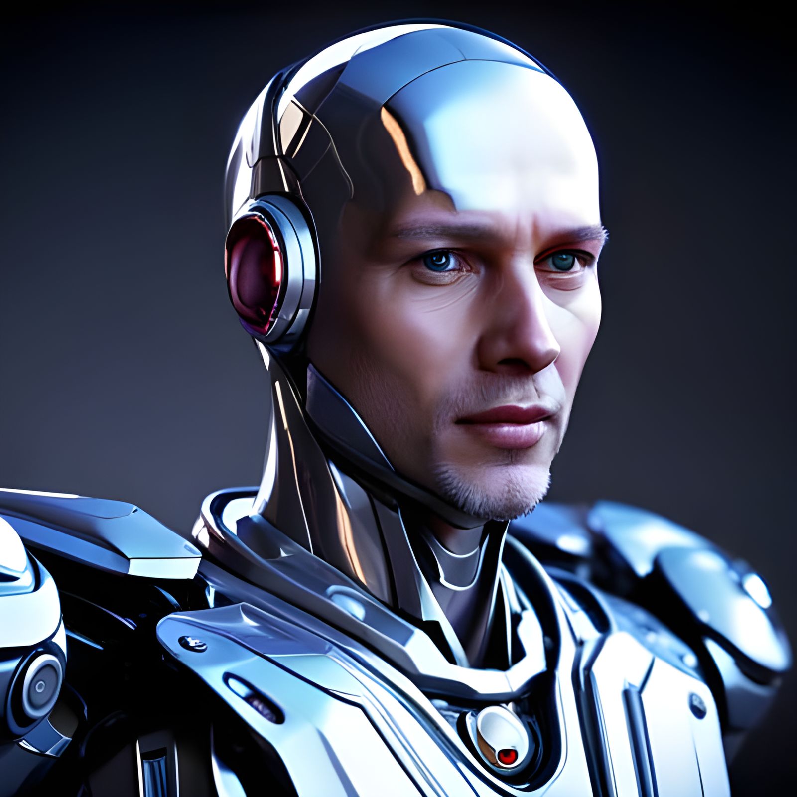 Male robot - AI Generated Artwork - NightCafe Creator