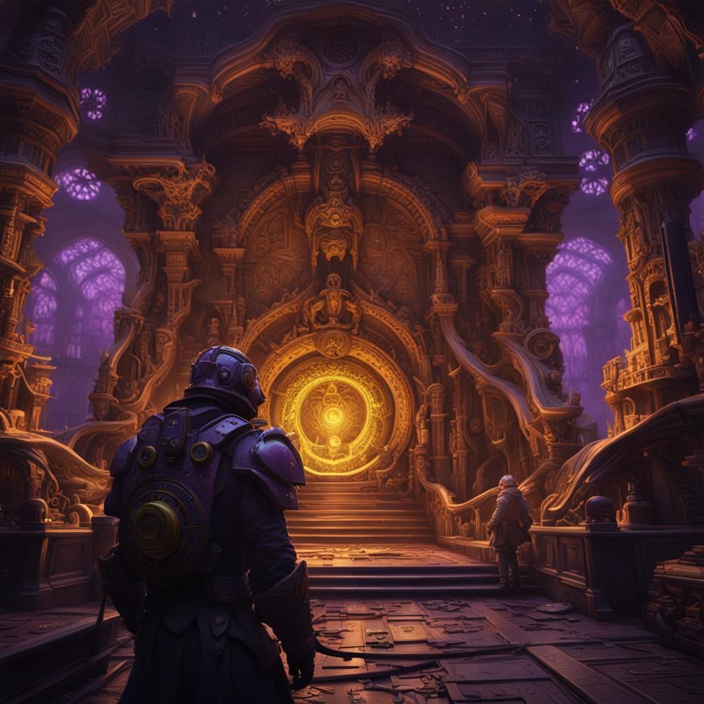 The mysterious gate - AI Generated Artwork - NightCafe Creator