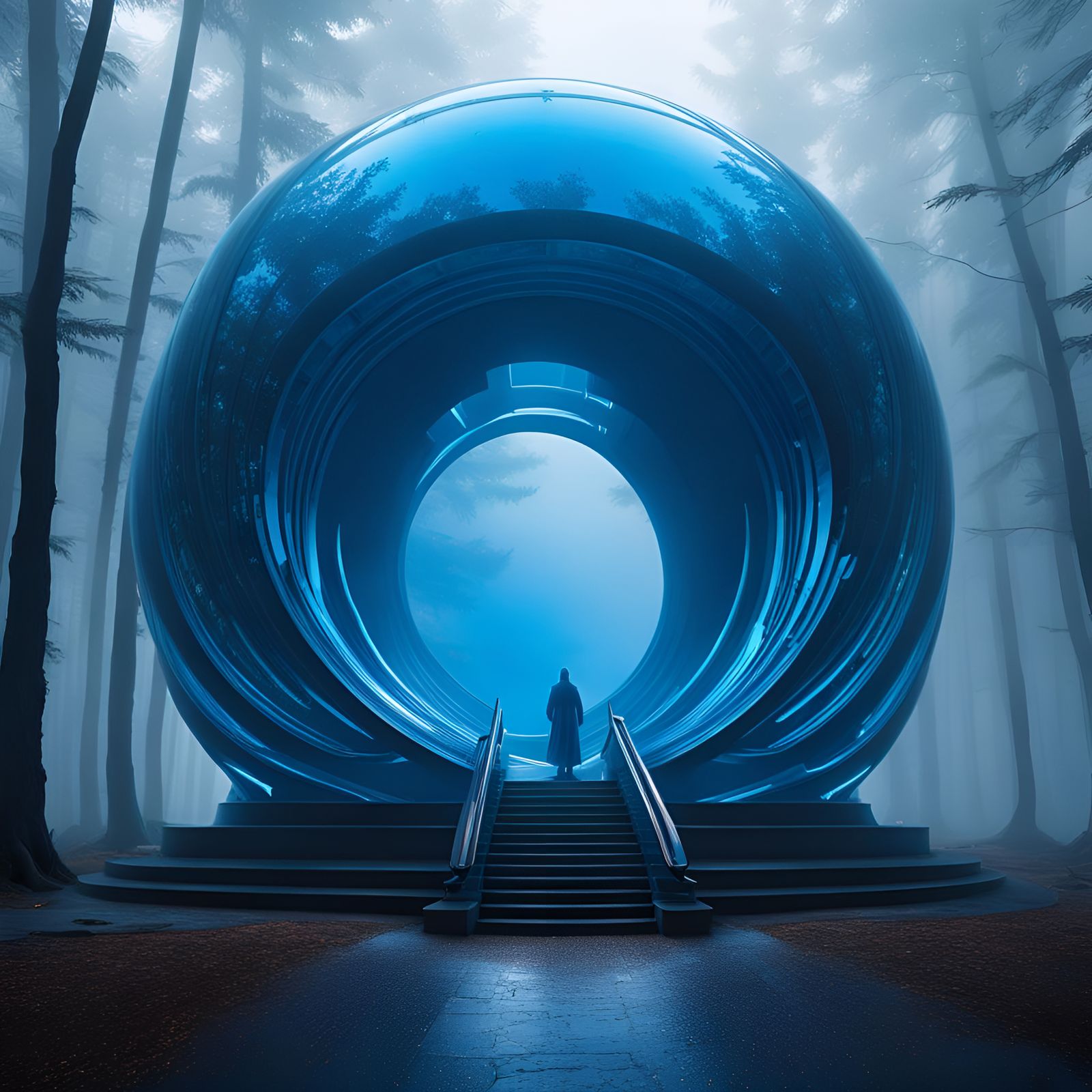 Daily Partial Prompt "glassigami" 9/1/2024 - AI Generated Artwork ...